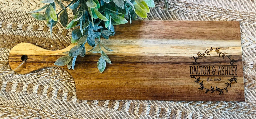 Custom Couples Serving Boards – XO, Ashley Lauren